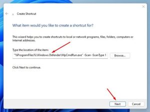 3 ways to create Windows Security Scan shortcut on Windows 11 ...