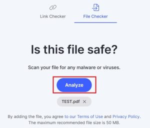 NordVPN File Checker: A Tool to Scan for Suspicious Files - AnonyViet - English Version