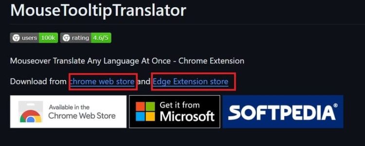Mouse Tooltip Translator: Translate text by hovering the mouse ...