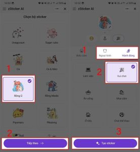 Create your own "unique" Zalo stickers with zSticker AI - AnonyViet ...