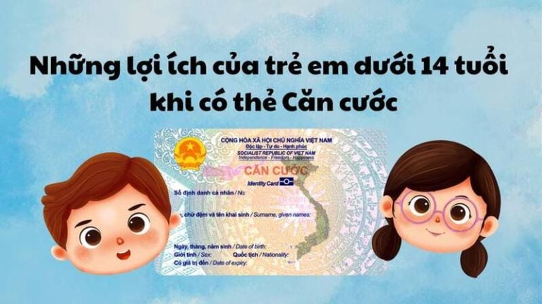 Cách đăng ký làm căn cước cho trẻ dưới 14 tuổi online tại nhà - AnonyViet
