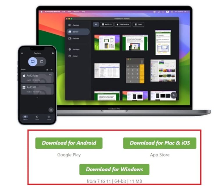 Screenshot Remote: Chụp ảnh màn hình PC từ xa siêu đơn giản - AnonyViet