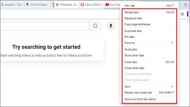 How to activate and use Tab Islands on Opera browser - AnonyViet ...