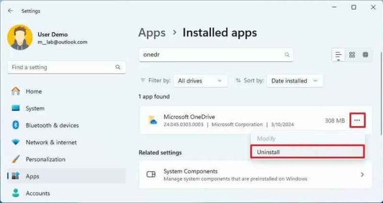 How to completely uninstall OneDrive from Windows 11 - AnonyViet ... How to completely uninstall OneDrive from Windows 11 - AnonyViet ...