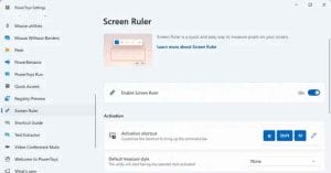 Instructions for displaying a ruler on the computer screen - AnonyViet ...