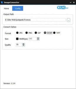 ImageConverter - Chuyển đổi định dạng, nén và tối ưu hình ảnh