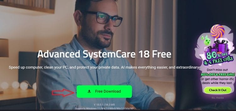 Nhận bản quyền Advanced SystemCare 18 miễn phí - AnonyViet