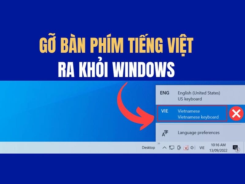 How to remove the default Vietnamese percussion from Windows 11/10 ...