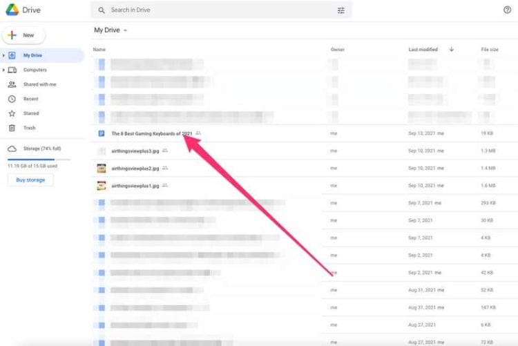Instructions for downloading Google Docs files easily on any device ...