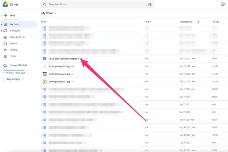 Instructions for downloading Google Docs files easily on any device ...