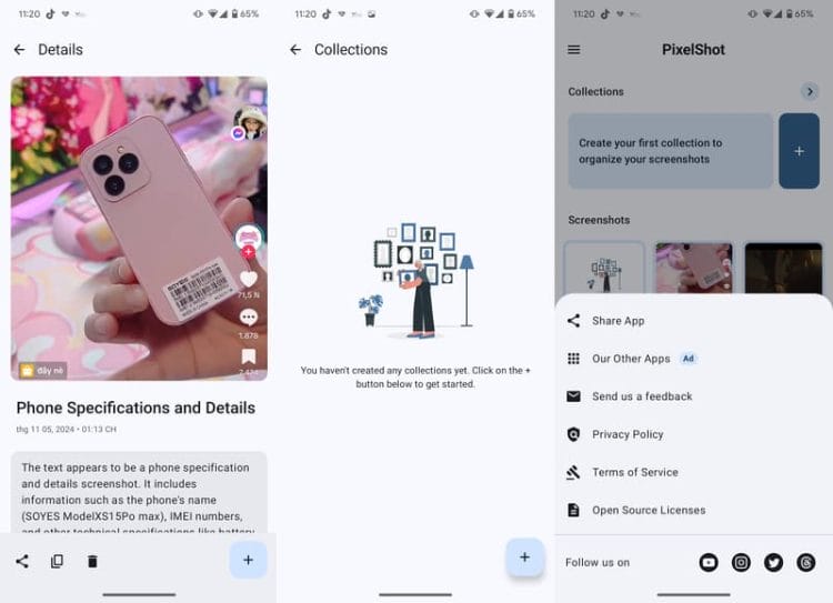 Pixelshot: Bring Pixel Screenshots to any Android device - AnonyViet - English Version