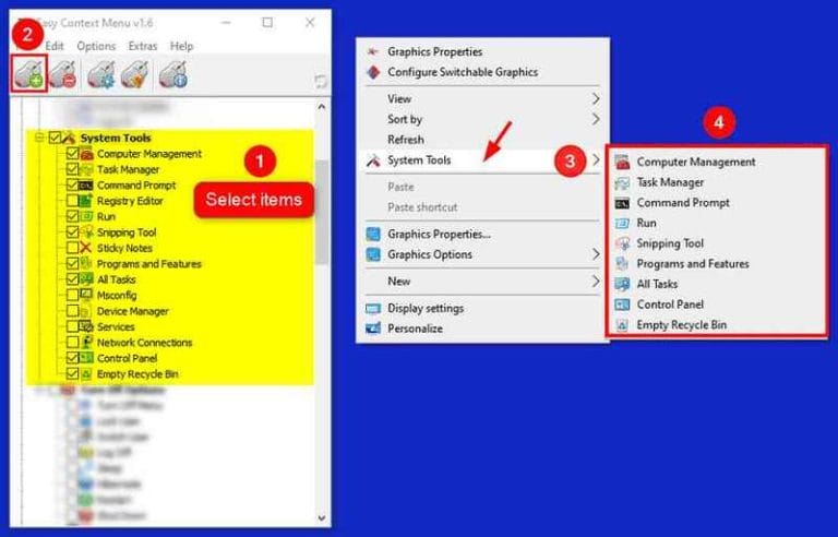How to add, reduce applications on the right mouse menu Windows ...