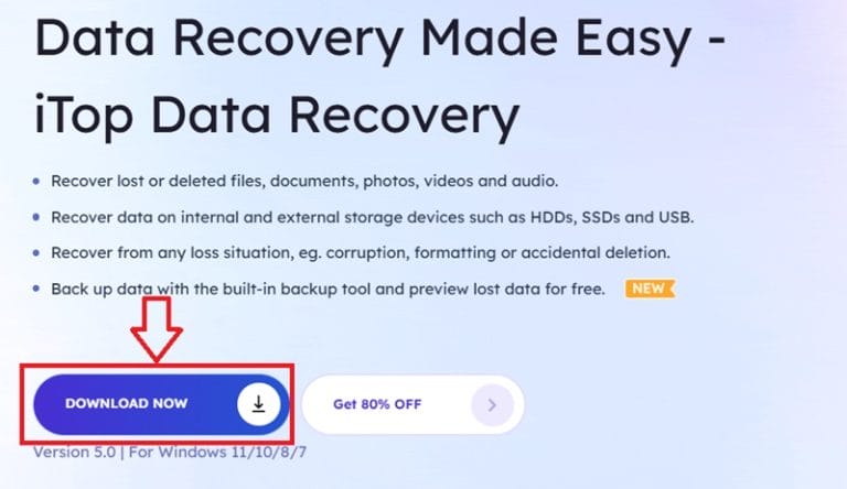 Nhận license key iTop Data Recovery 5 Pro miễn phí - AnonyViet