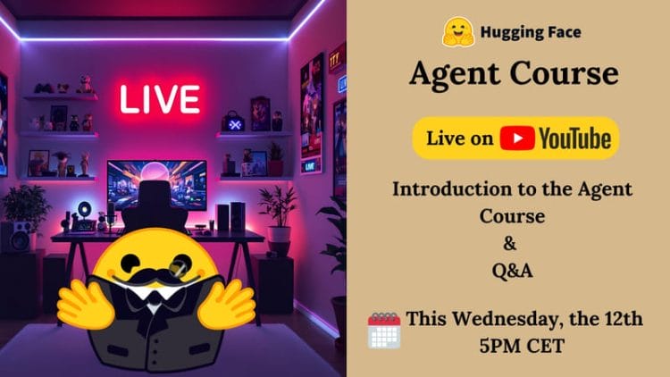 How to register for the course AI agents from Hugging Face for free ...