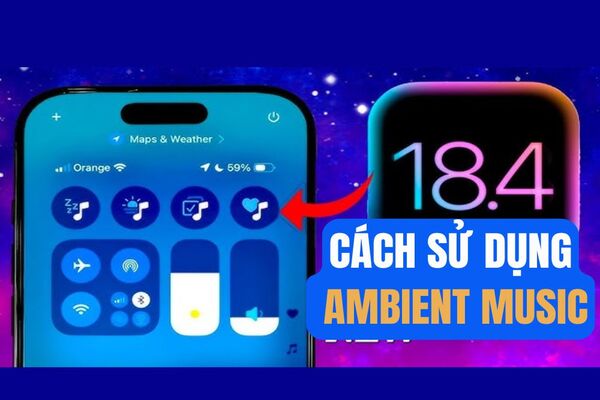 Cách sử dụng Ambient Music trên iOS 18.4 Beta 1 - AnonyViet