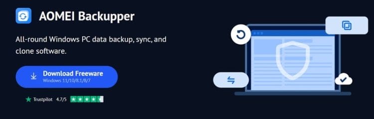 Cách clone ổ cứng cho Windows bằng AOMEI Backupper - AnonyViet