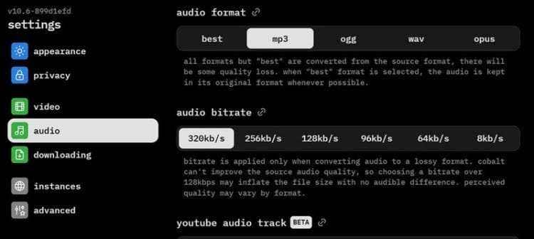 Cobalt.tools: Công cụ tải video và nhạc chất lượng cao lên đến 8K ...