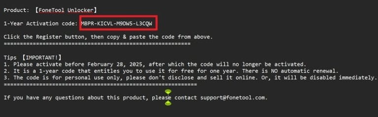 Nhận License Key FoneTool Unlocker Pro - Mở khóa iPhone miễn phí 1 năm ...