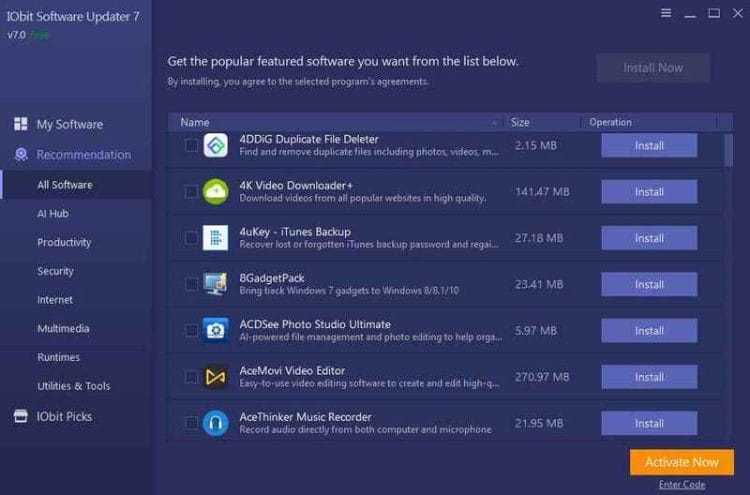 Nhận license key IObit Software Updater 7 miễn phí - AnonyViet