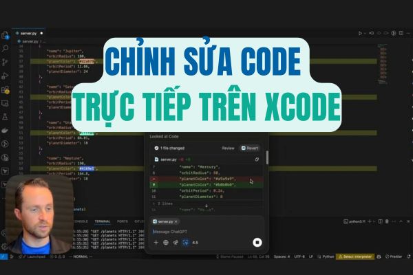 ChatGPT trên macOS: Tích hợp chỉnh sửa code trực tiếp trong Xcode