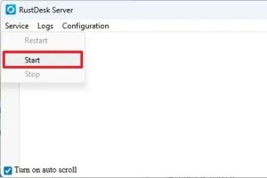 Instructions for installing RustDesk on Windows 11, replacing ...