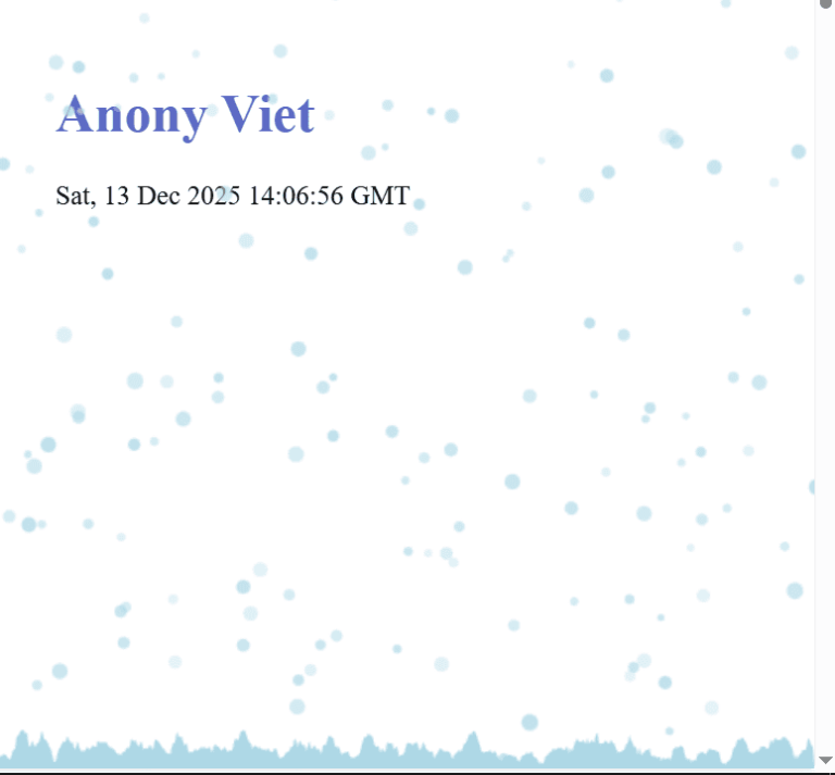 Share Snowfall Code for Website to celebrate Christmas - AnonyViet ...