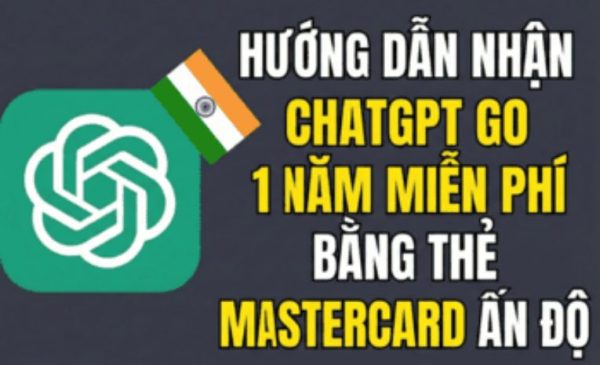 Instructions for receiving ChatGPT Go for 1 year for free with an ...
